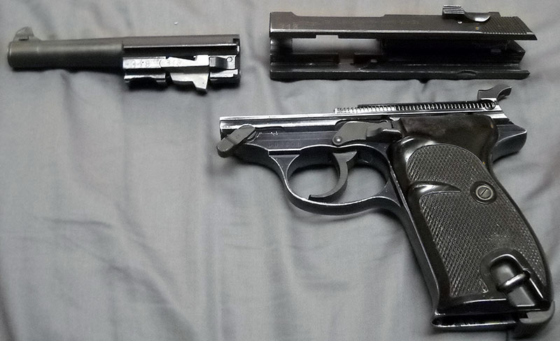 Walther P38 Barrel Block - whiteonly